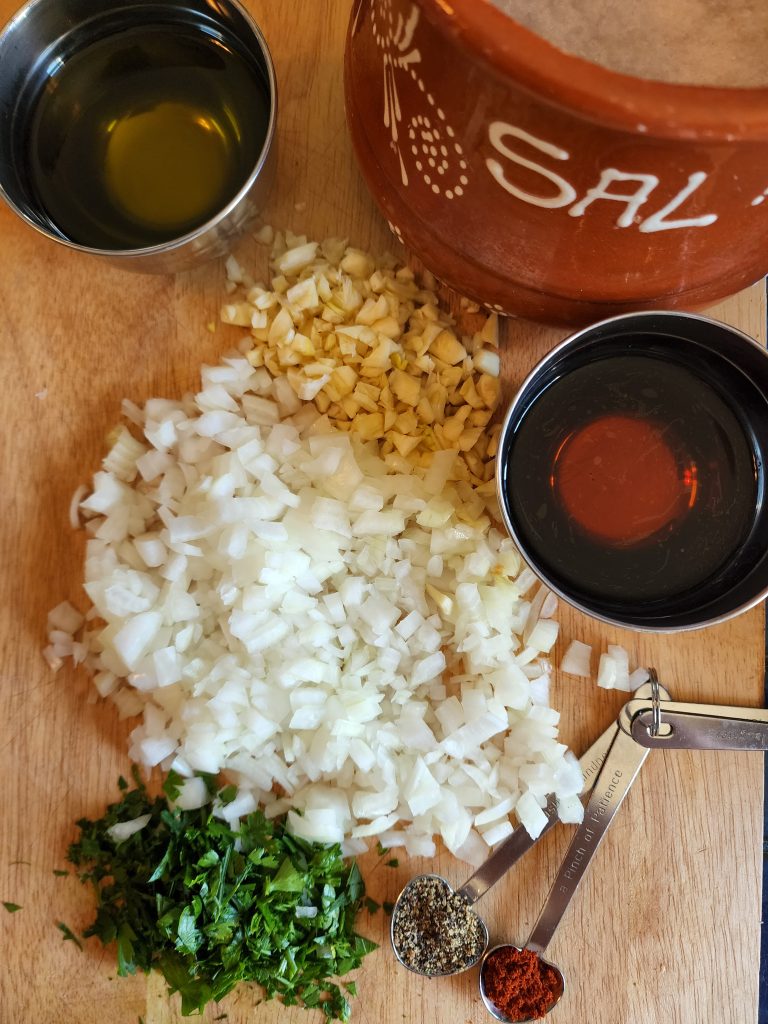 Molho Cru – Portuguese Chimichurri Sauce – Tia Maria's Blog