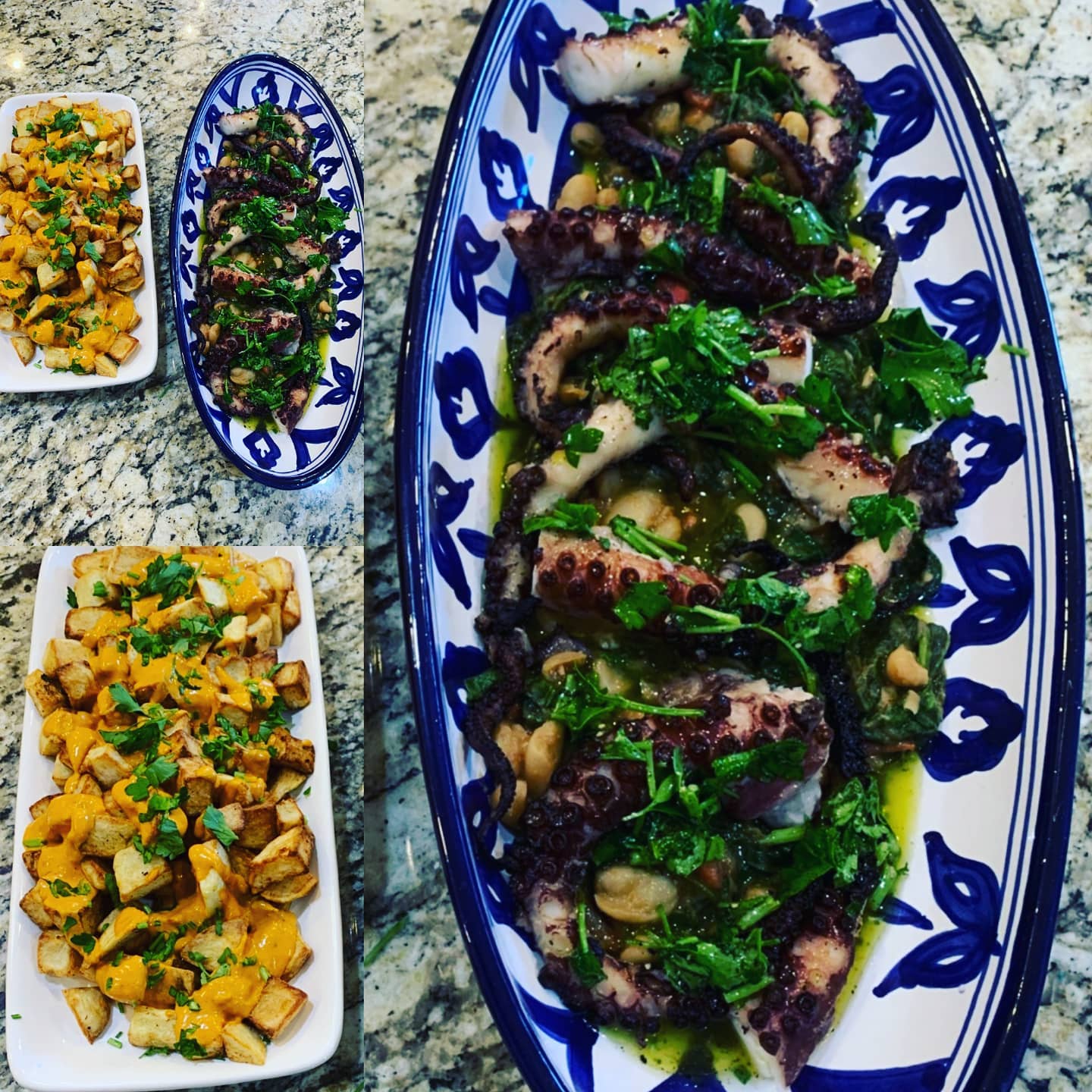 Baked Octopus with Potatoes – Polvo Assado com Batatas – Tia Maria's Blog