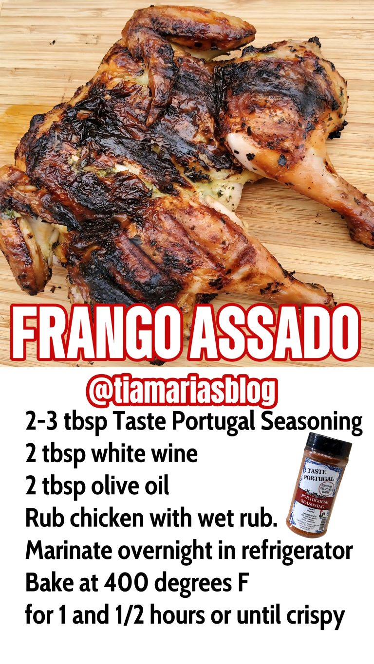 Portuguese Frango da Festa – Barbeque Chicken – Tia Maria's Blog